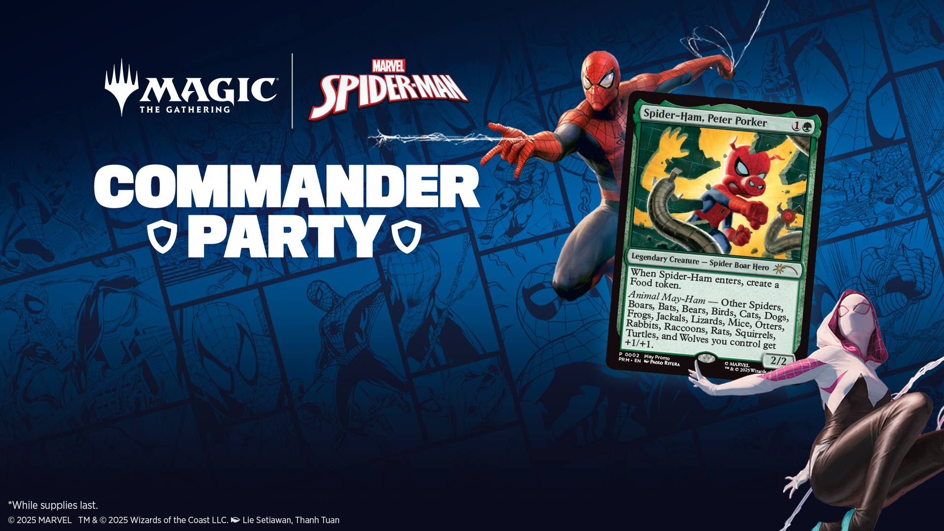 MtG: Commander Party Spider-Man – 10/26/25 • 12:00PM - Everscape